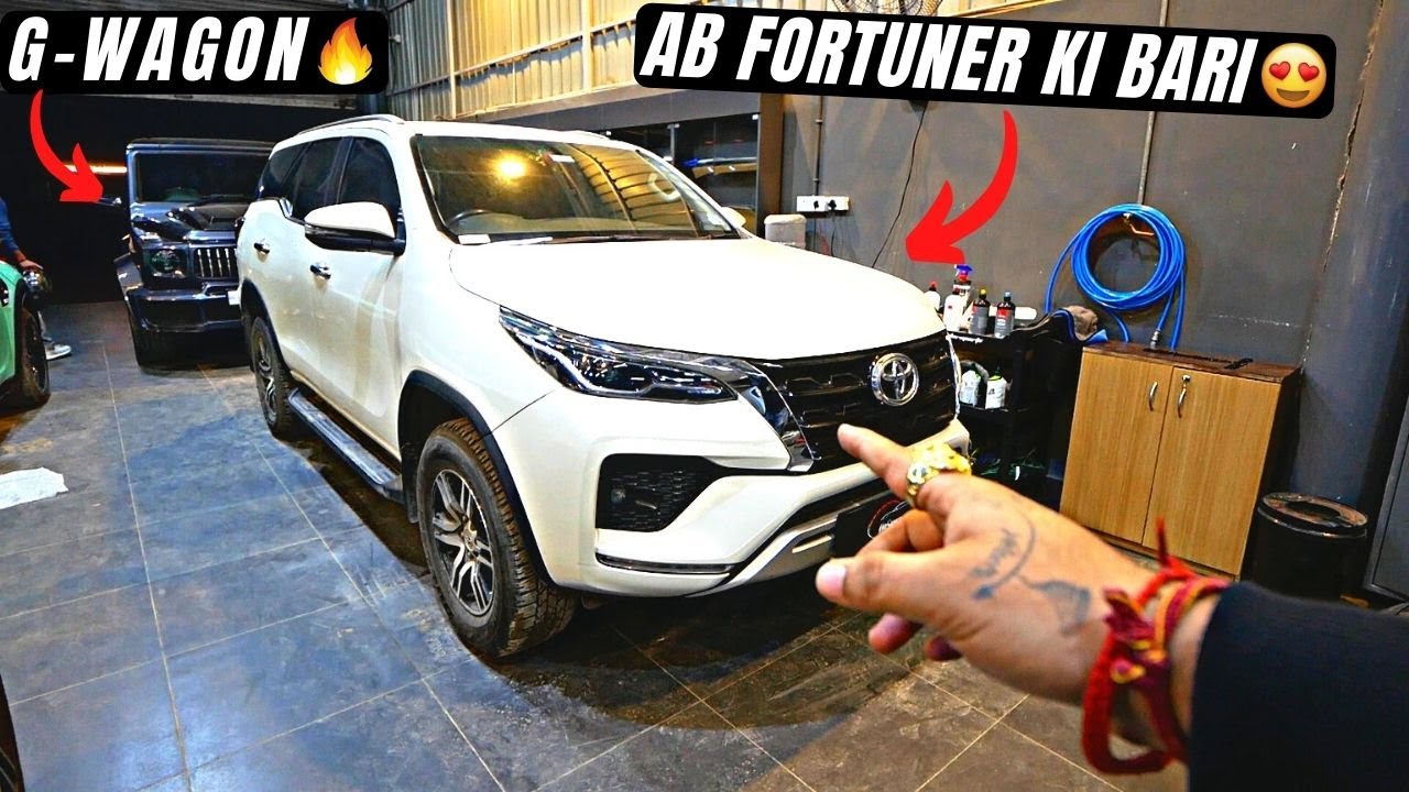 FORTUNER MODIFICATIONS BEGIN..!!😍🔥 - YouTube