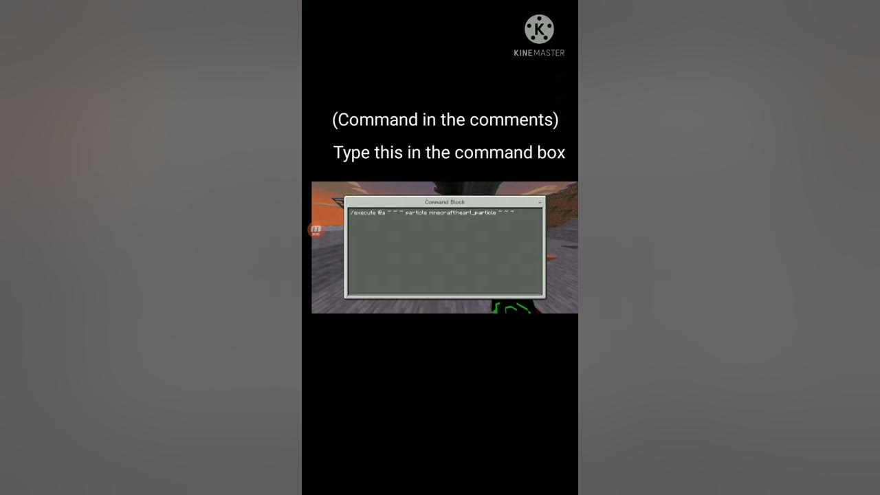 MineCraft | Particle effect trail | command blocks - YouTube