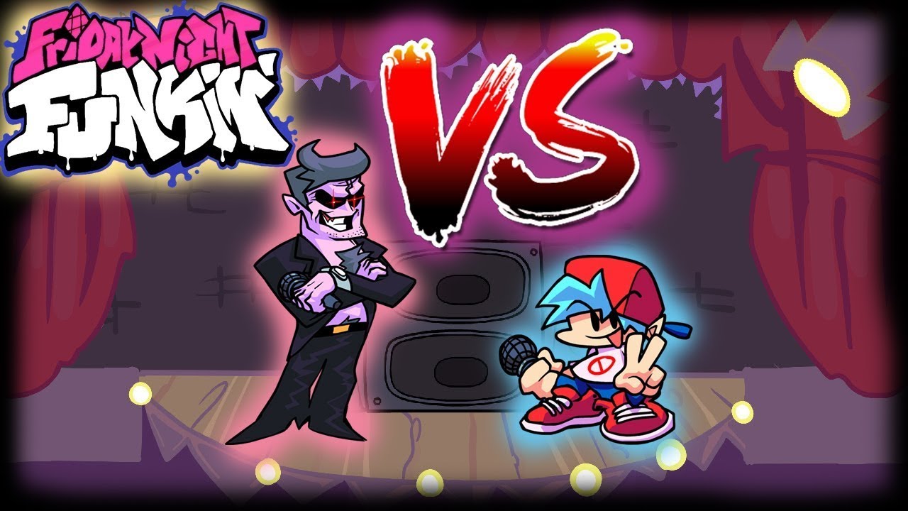 FNF boyfriend vs dad my first game - YouTube
