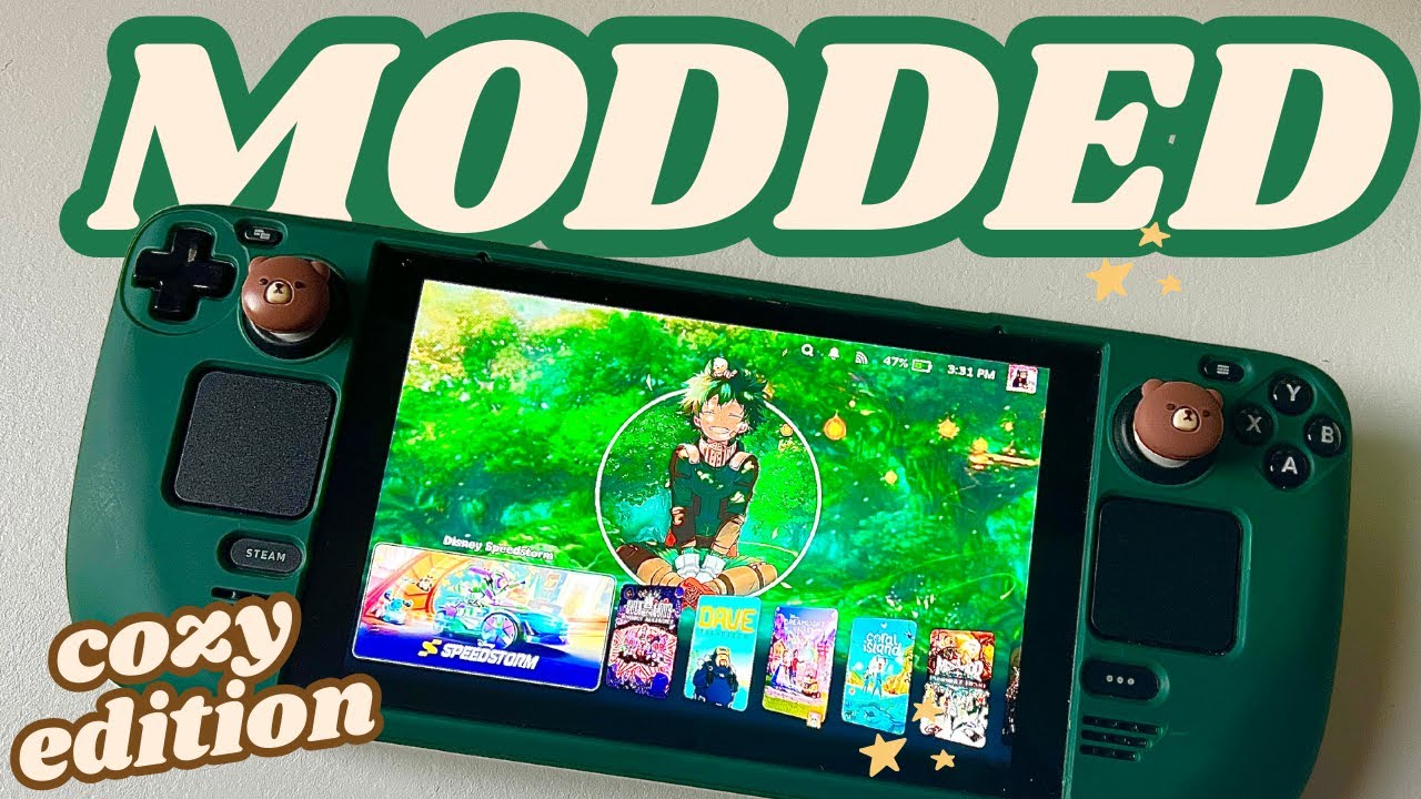 modded steam deck 💚 | plug ins - mods - cozy games - YouTube