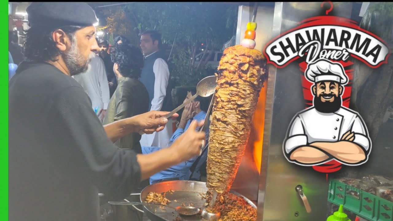 Trying My Favorite Showarma | Street Food #delicious #tasty #food # ...