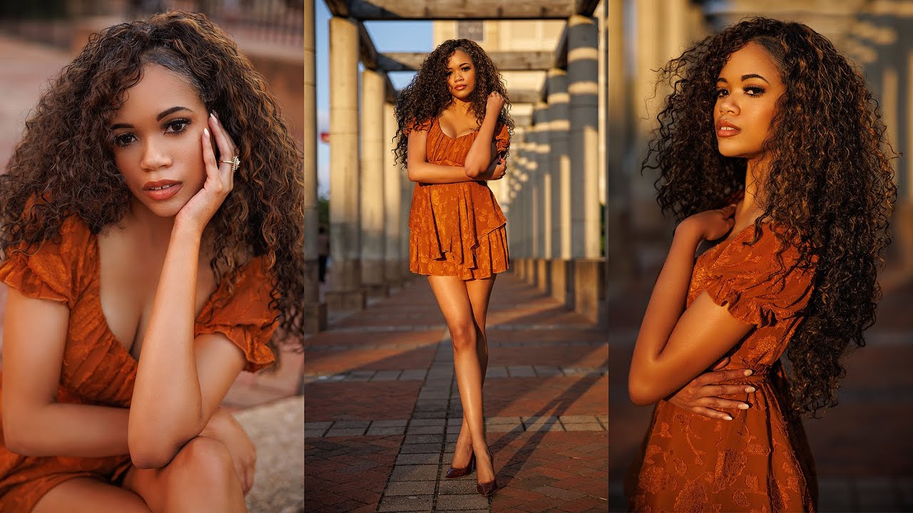 Model Photoshoot with Direct Sunlight BTS | Canon EOS R5 & RF 28-70mm ...