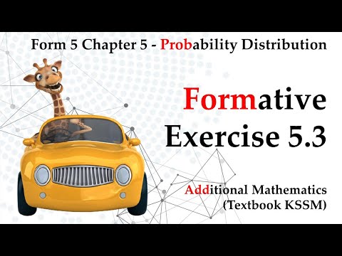 Form 5 Add Maths KSSM Chapter 5 - Probability Distribution | Formative ...