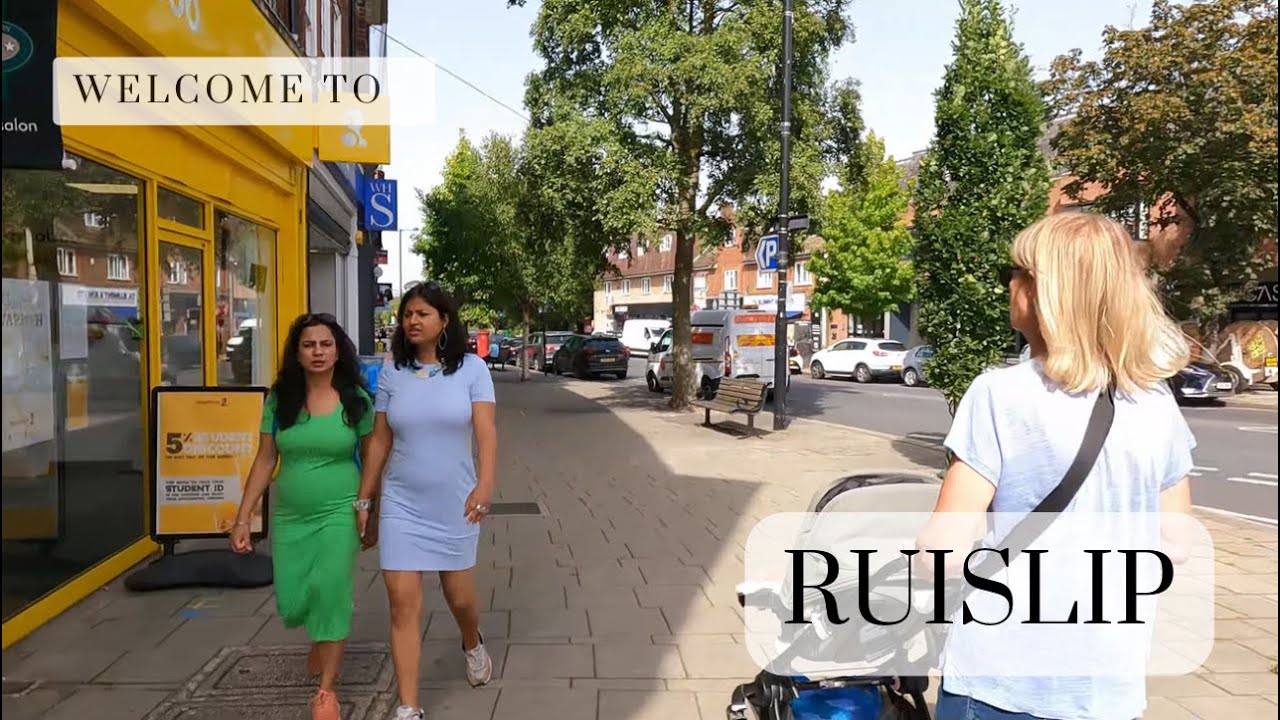 Exploring Ruislip's High Street: Picturesque Relaxing Walking Tour ...