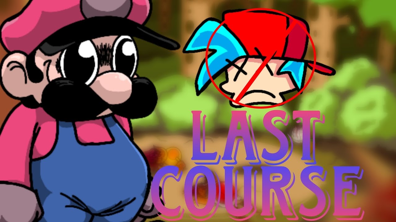 last course but bf doesn't sing it fnf mario madness - YouTube