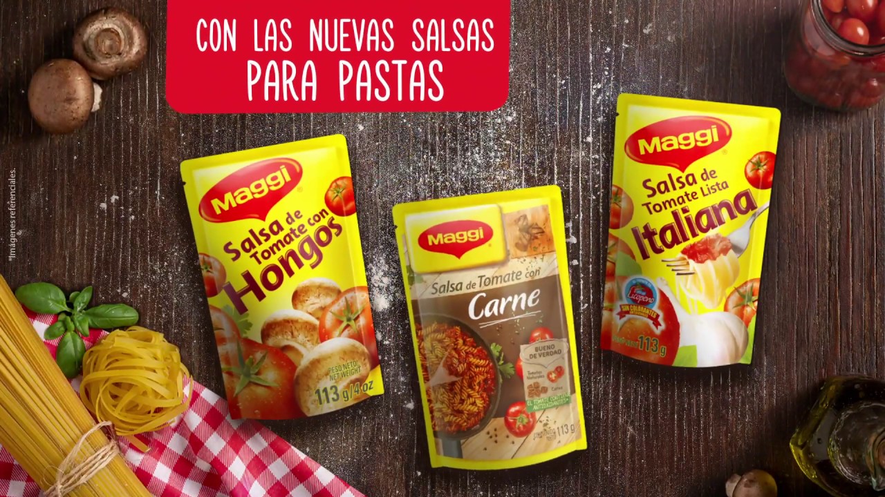 Salsas para Pasta MAGGI® - YouTube