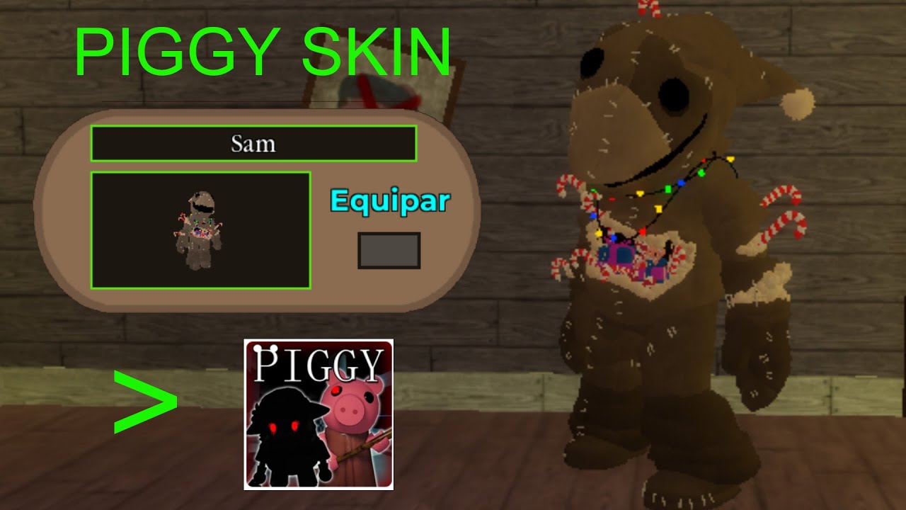 Cómo conseguir la skin de SAM en Piggy Roblox/How to get the SAM skin ...