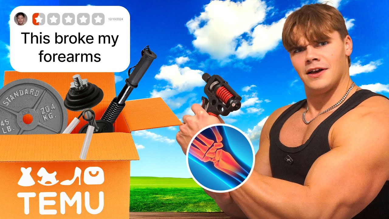 I Tested The CHEAPEST Forearm Equipment on Temu - YouTube