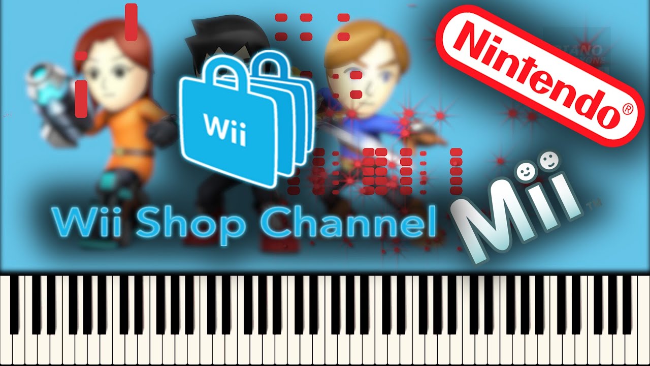 Nintendo Wii Shop Channel Main Theme - [ Synthesia Tutorial ] - YouTube