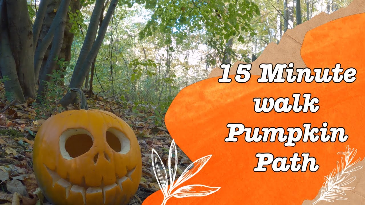 Pumpkin Path 15 minute walk #mindfulness #selfcare #nature - YouTube