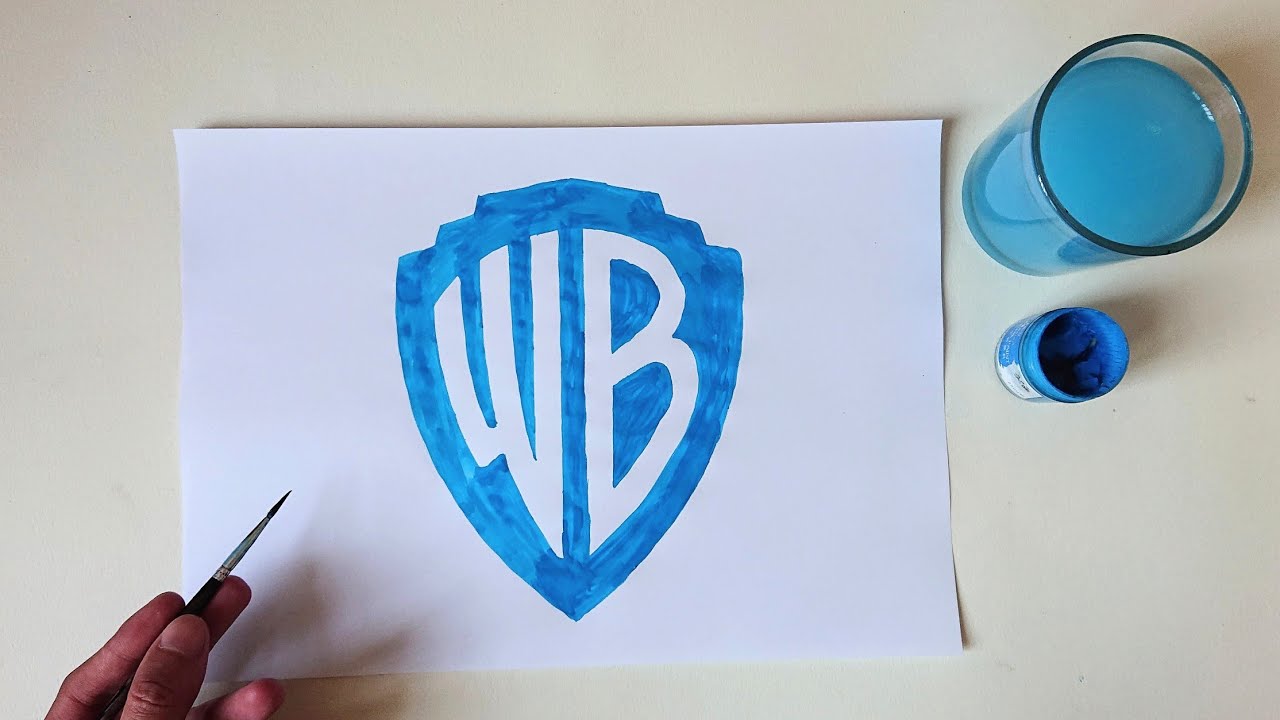 Cómo dibujar el logotipo de Warner Bros./How To Draw Warner Bros Logo ...