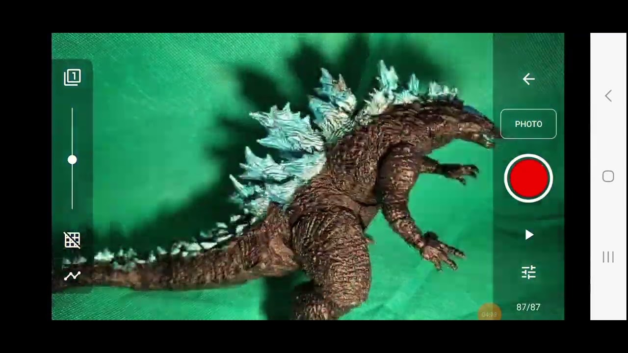 how to do a godzilla stop motion - YouTube