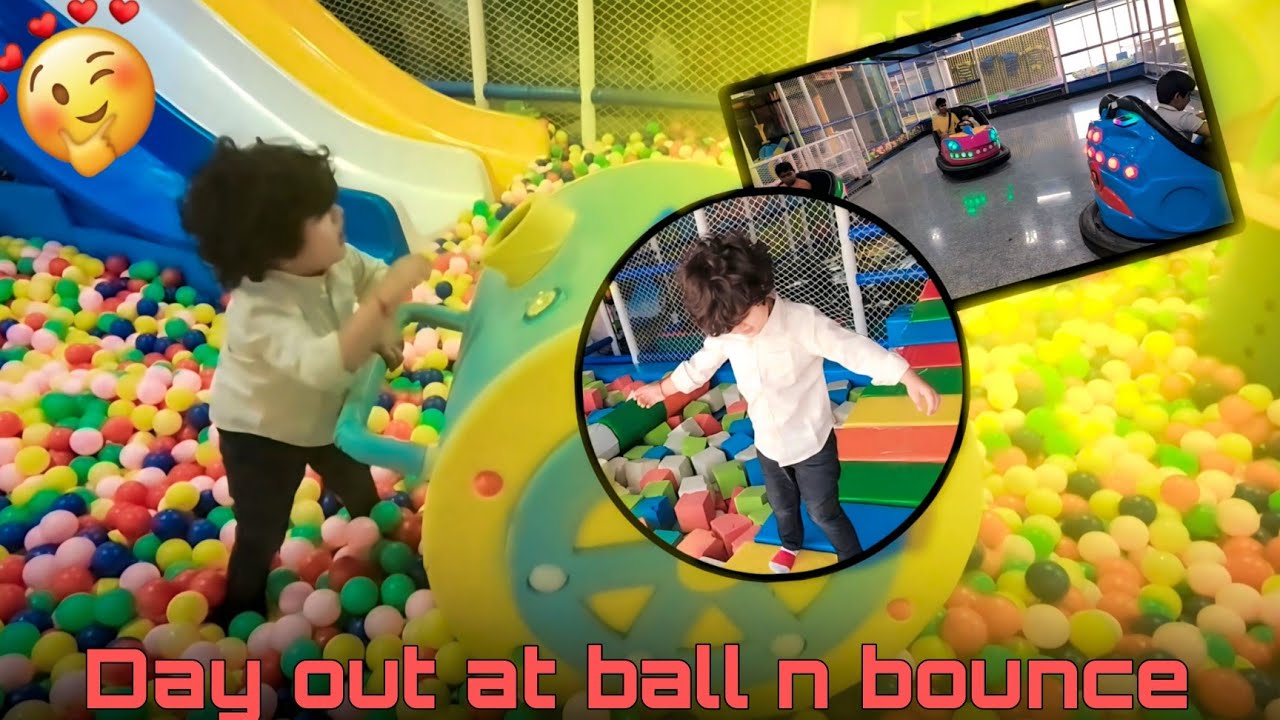 Day out at ball n bounce🥰 ..#new #vlog#check this out#like #subscribe # ...