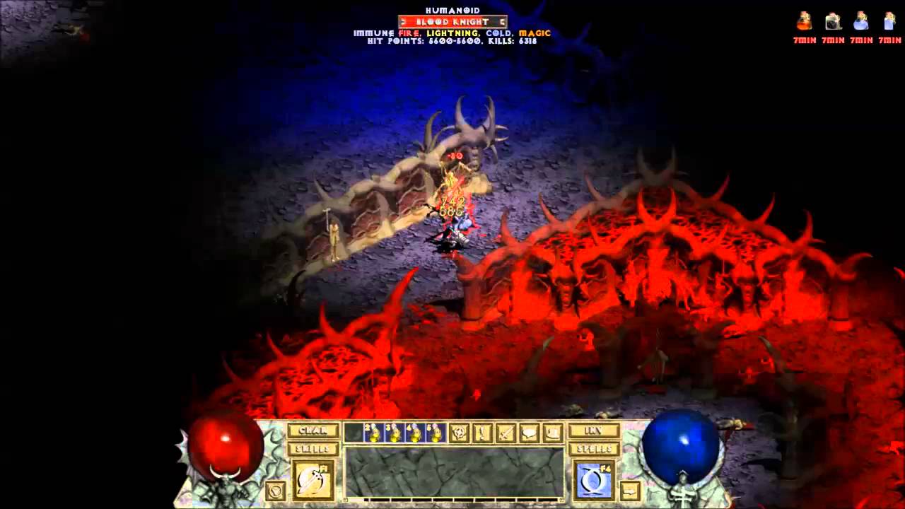 Diablo HD Mod Belzebub: Warrior Torment Gam'ar and Destroyer - YouTube