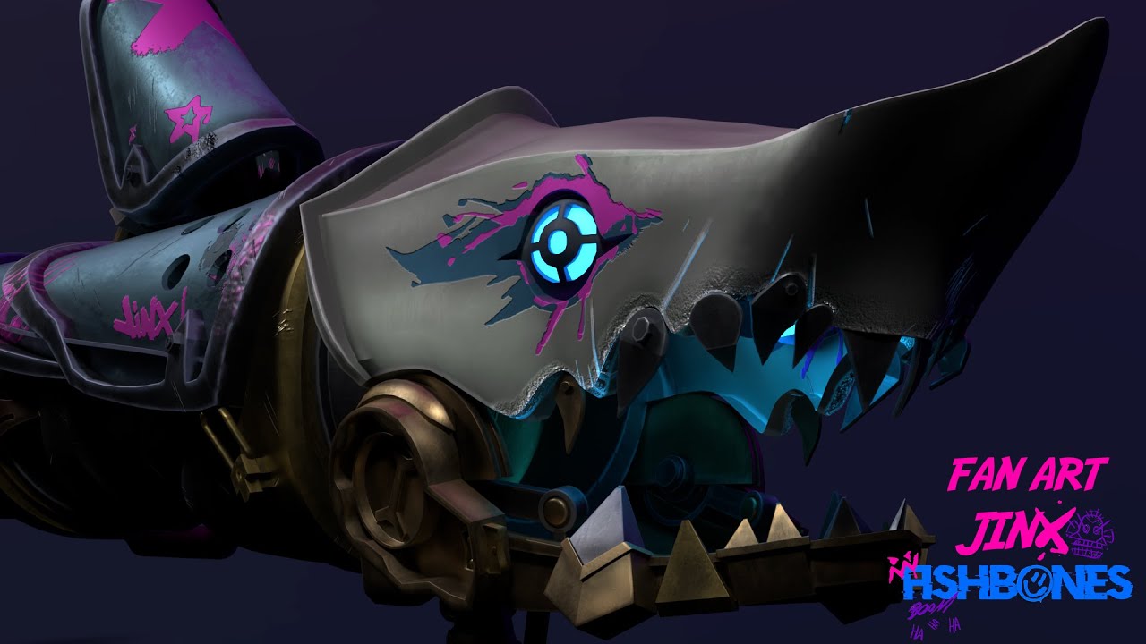 ARCANE JINX FISHBONES FAN ART - YouTube