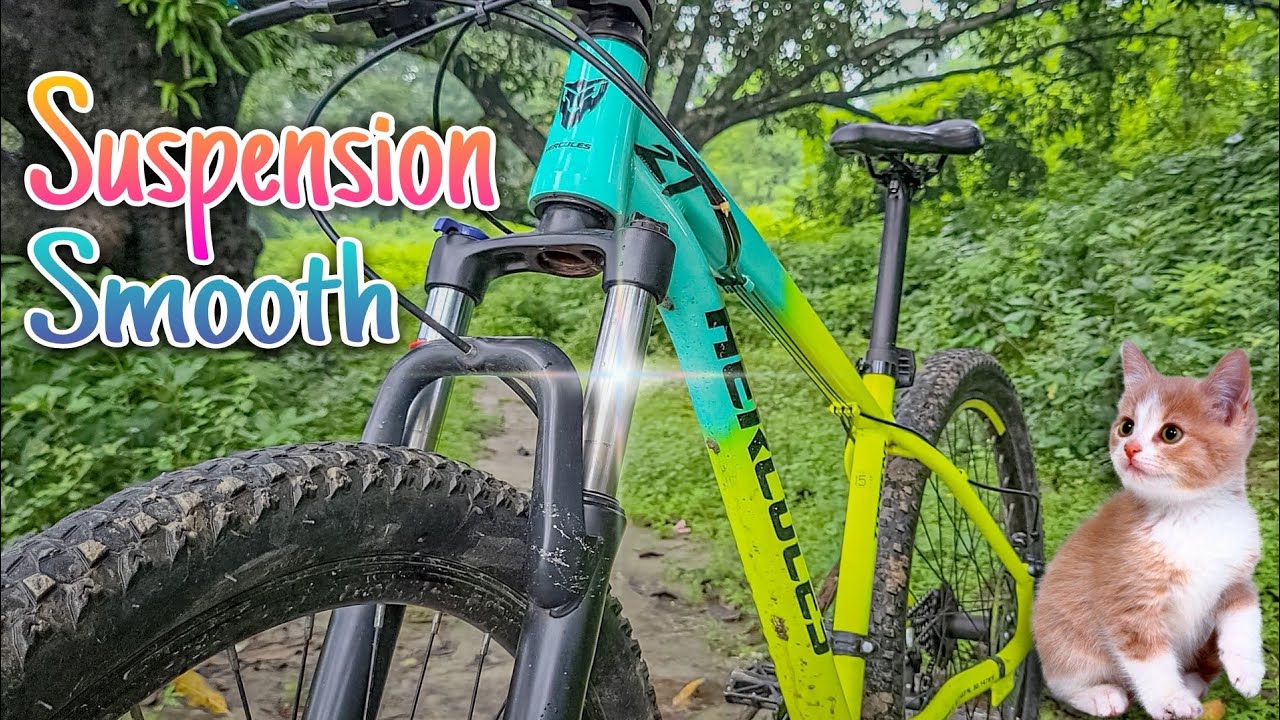 How To Smooth Cycle Suspension Fork | Maintene Cycle Suspension Fork ...