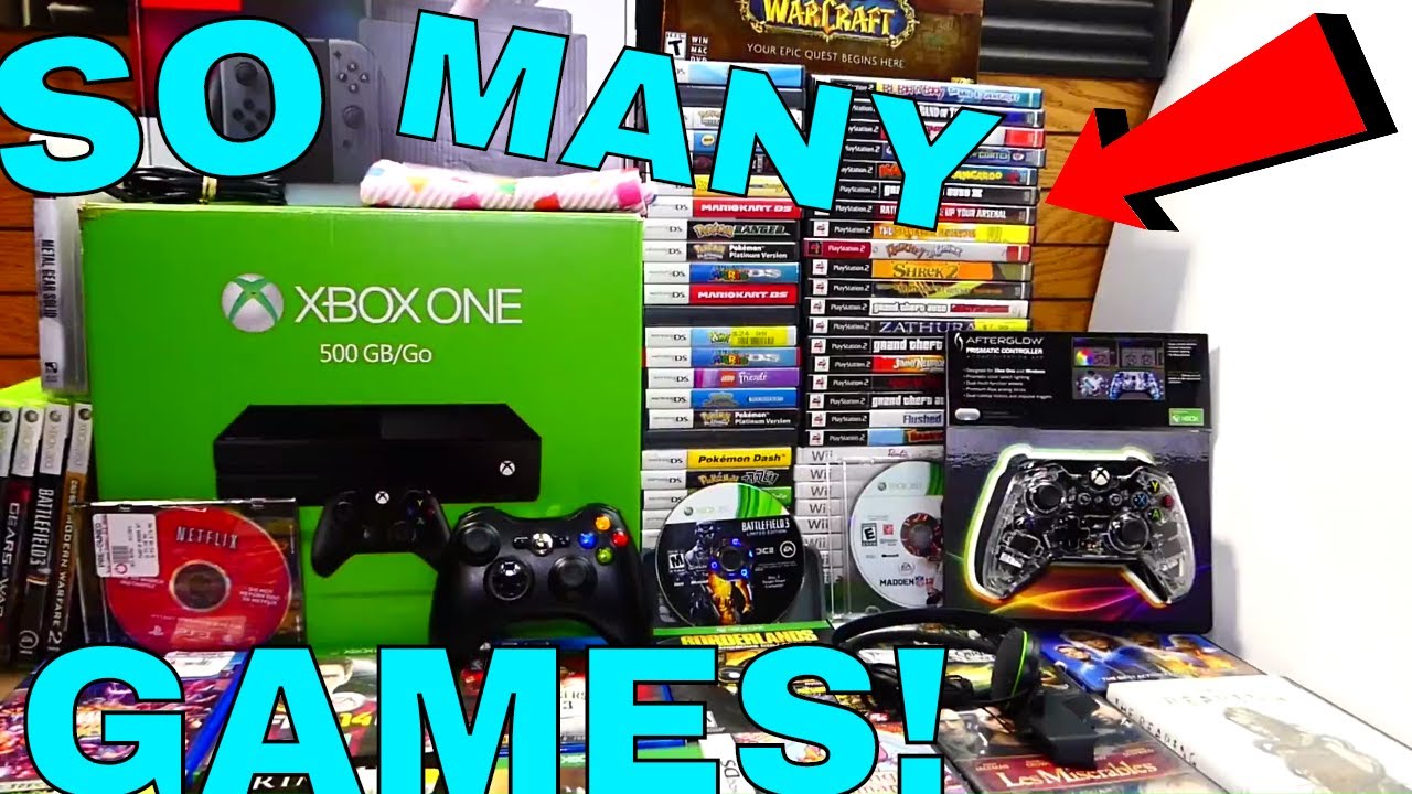 SO MANY FREE VIDEO GAMES!! FOUND DUMPSTER DIVING GAMESTOP - (Week 81 ...