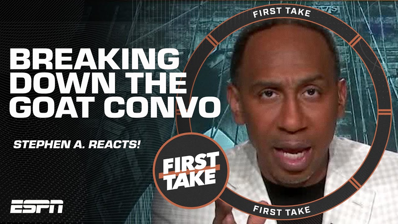 Stephen A. SOUNDS OFF on the GOAT debate 🗣️ 'Great ones NEVER CARED ...