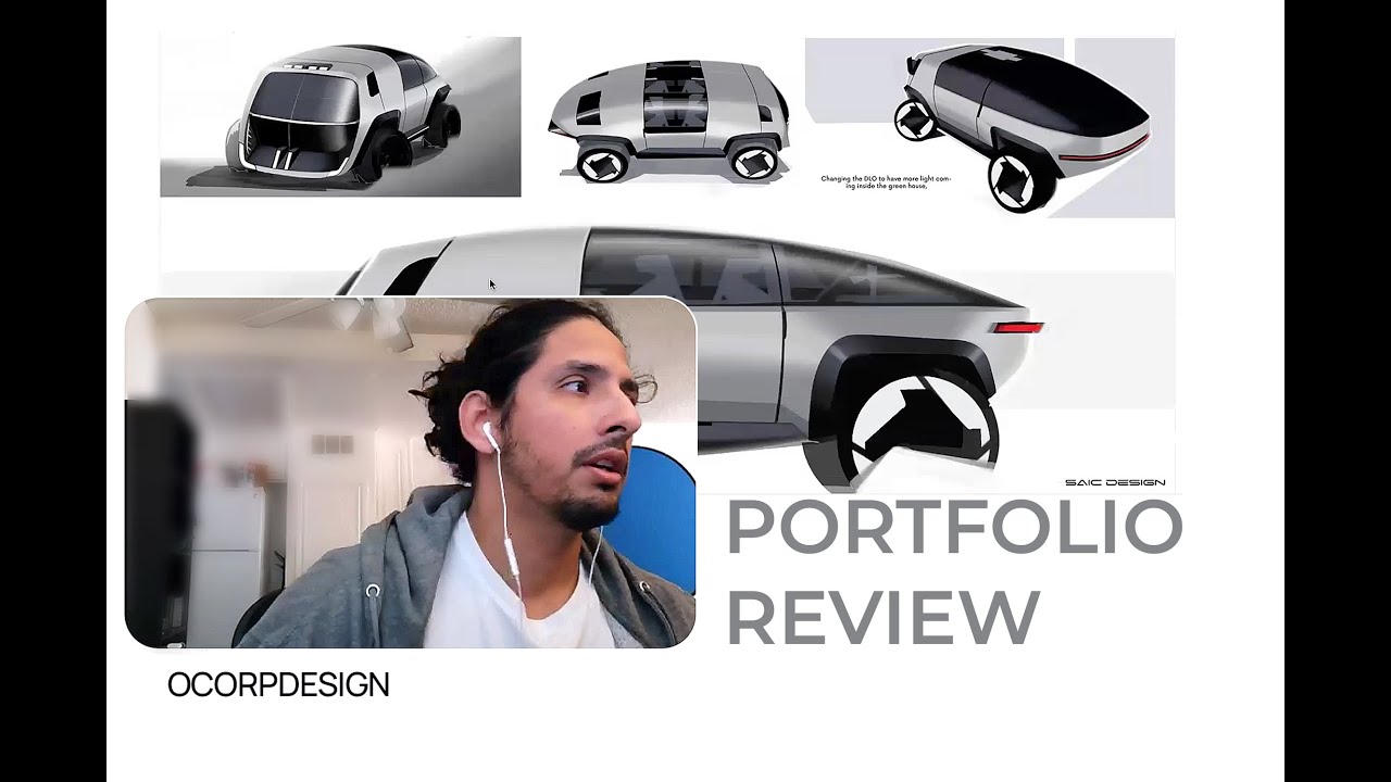 Portfolio Review- Automotive Design critique by a professional designer ...