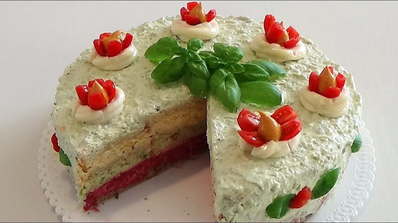 Slana Torta od Tost hleba bez pecenja - YouTube