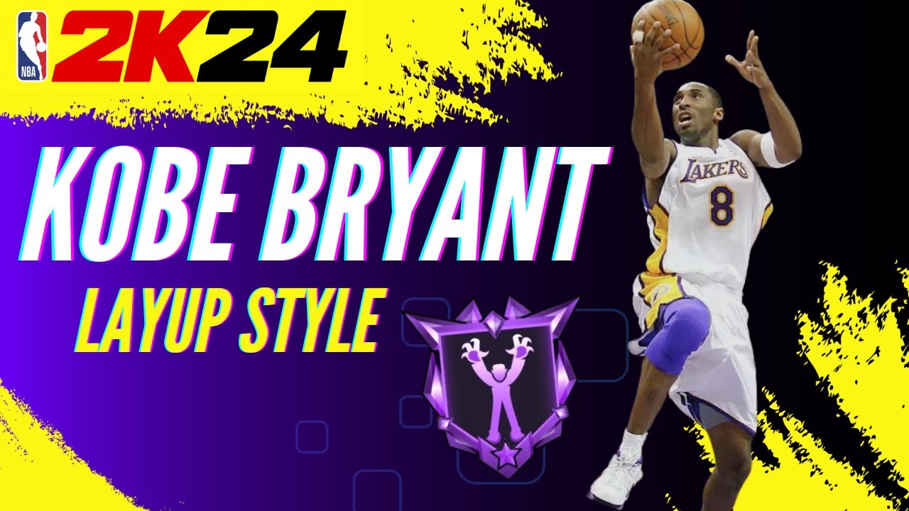 NBA 2k24 - Kobe Bryant Layup Style - YouTube
