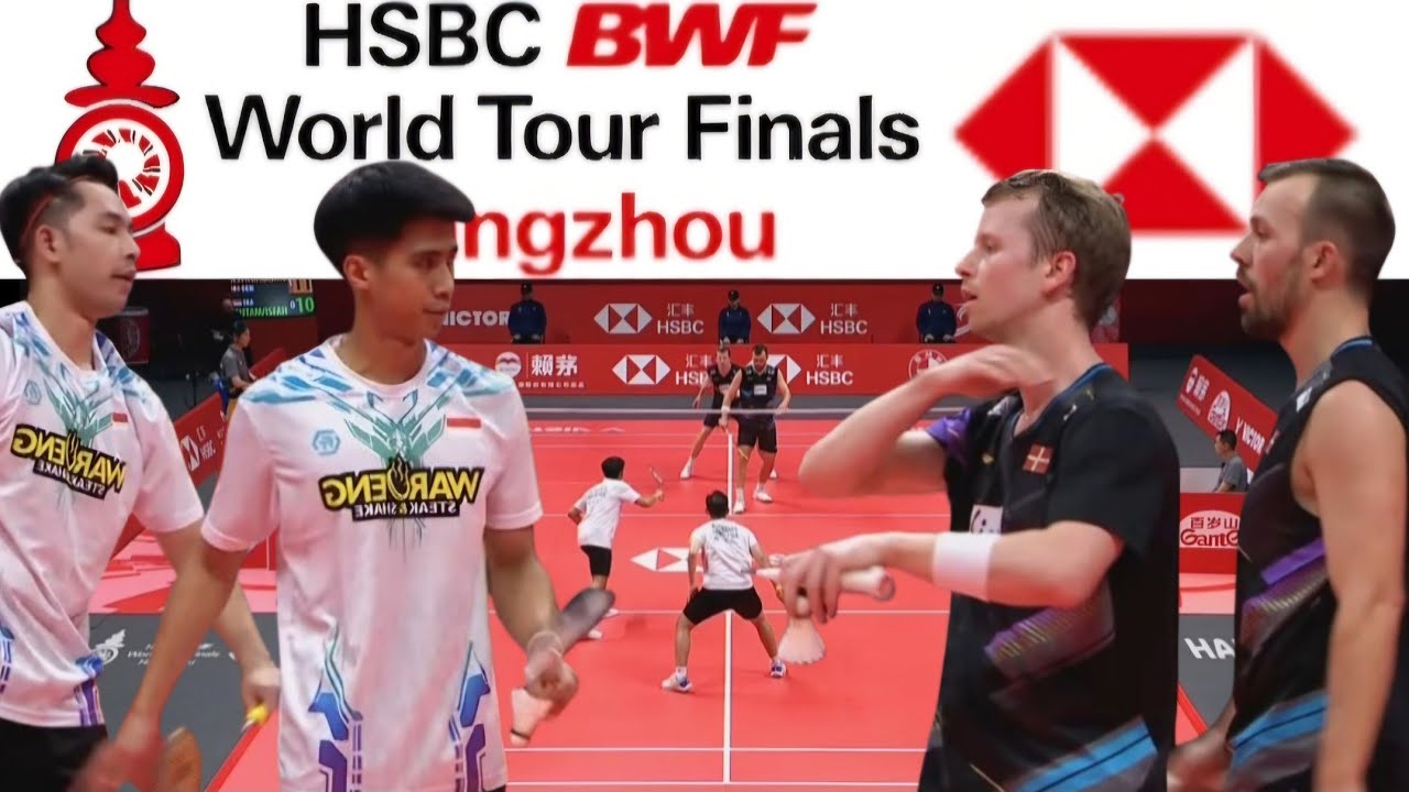Gutama/Isfahani (INA) VS Astrup/Rasmussen (DEN) | Badminton World Tour ...