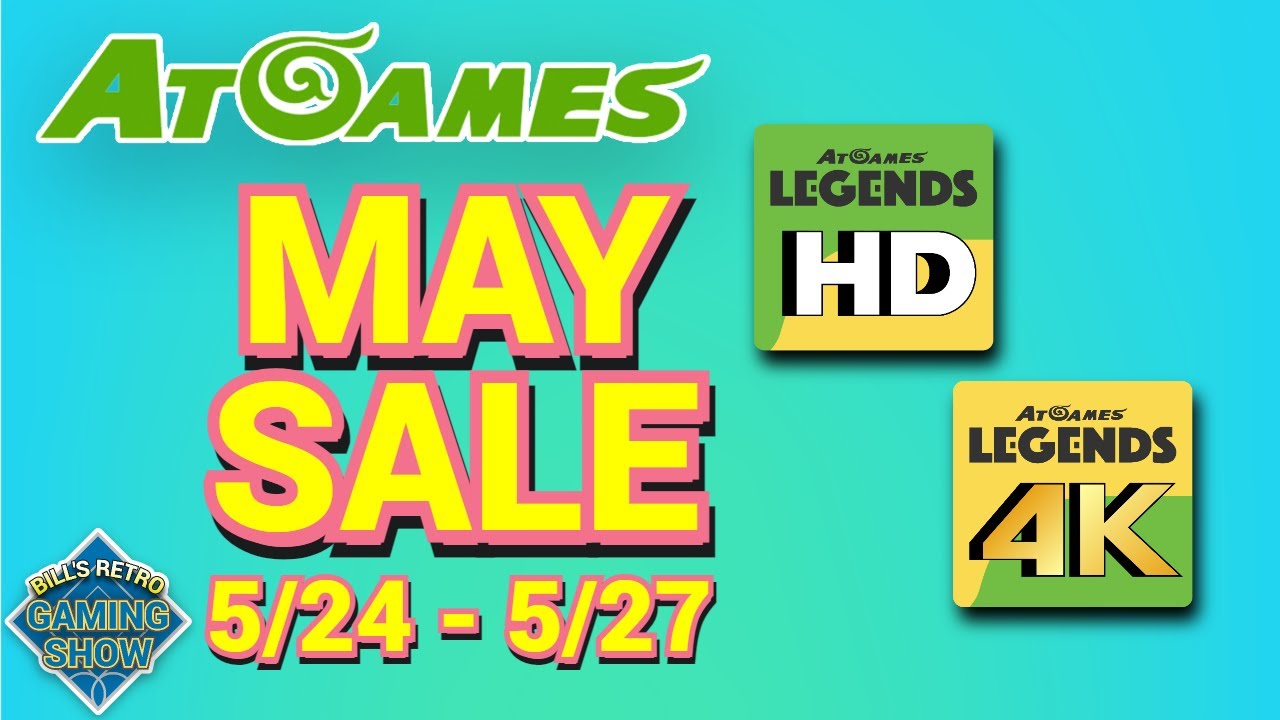 AtGames May Sale - 5/24 to 5/27 - YouTube