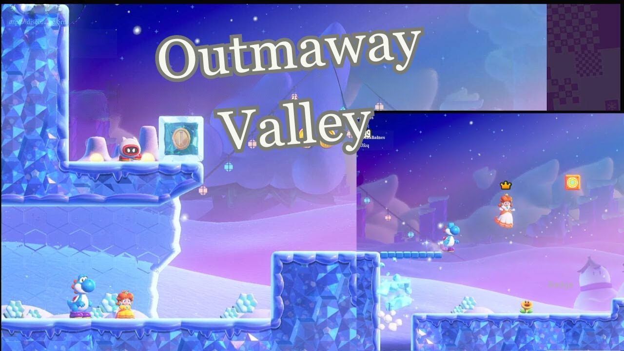 Super Mario Wonder Outmaway Valley - YouTube