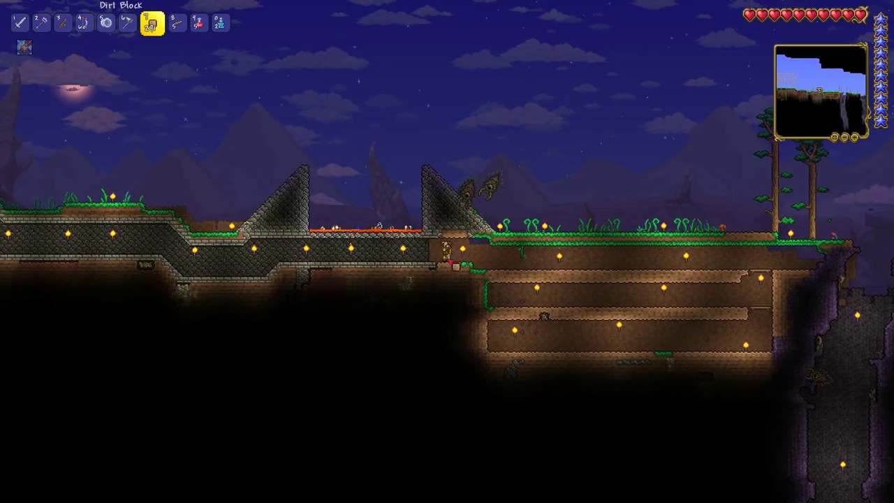 Terraria 1.4 ~ Master Mode ~ Ep.17 ~ Building my Graveyard, properly ...