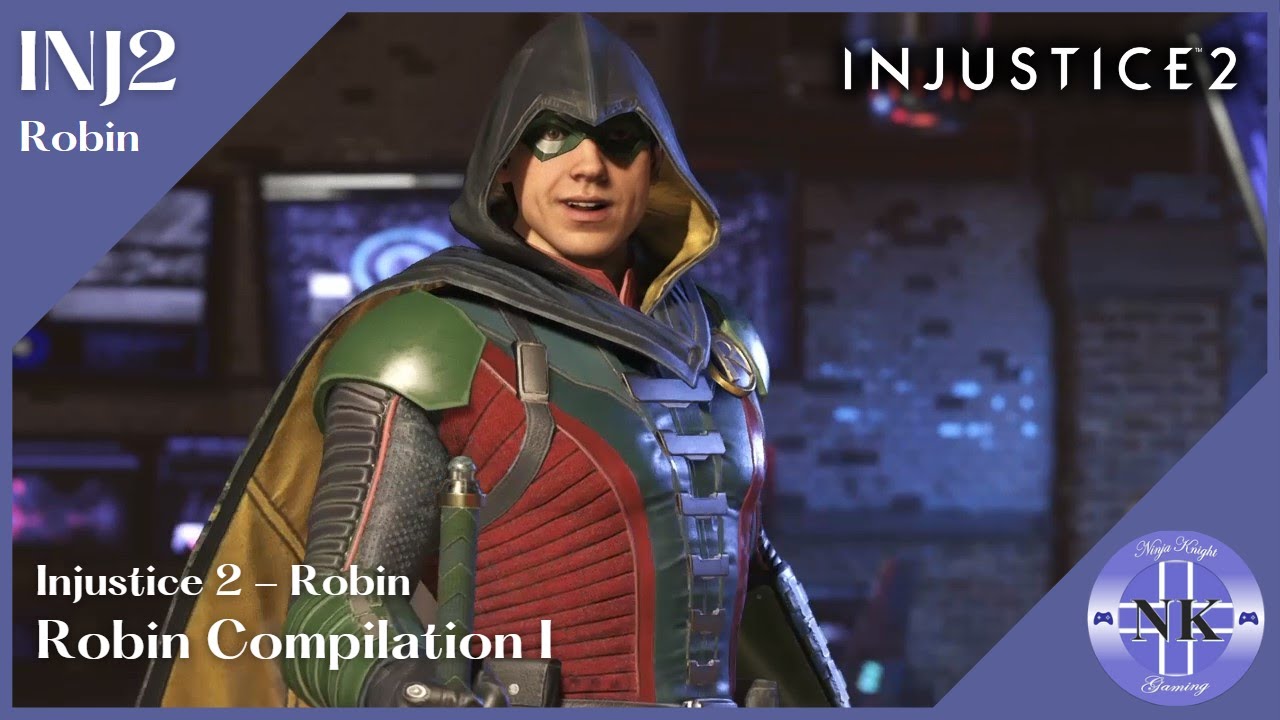 Robin Compilation I (Injustice 2 PS4) - YouTube
