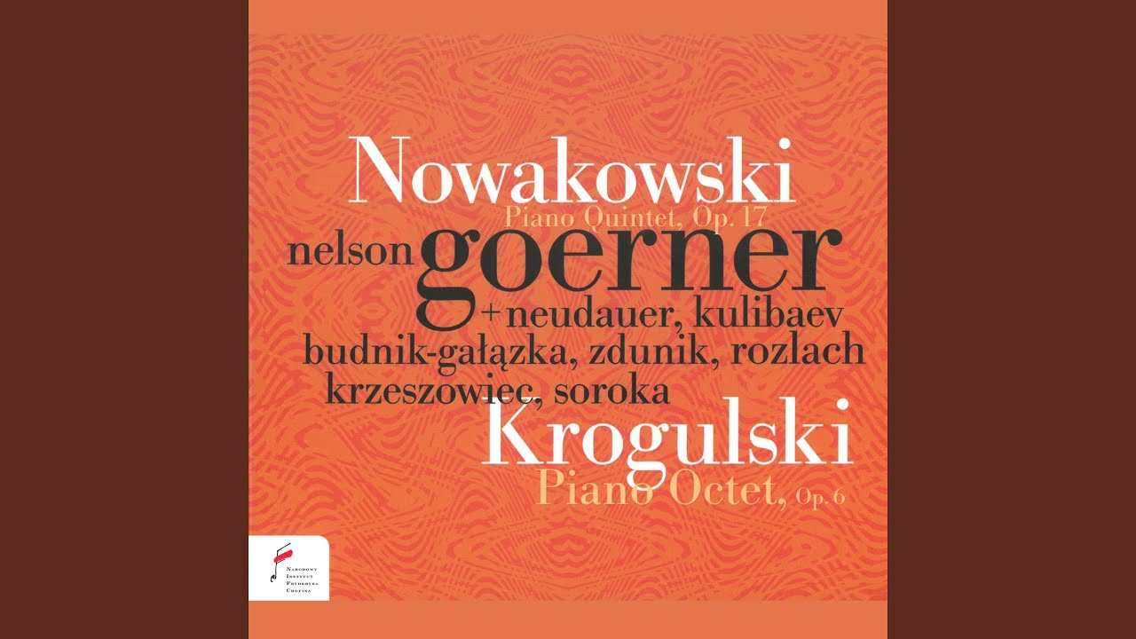 Józef Krogulski: Piano Octet in D Minor, Op. 6: I.Adagio. Allegro - YouTube