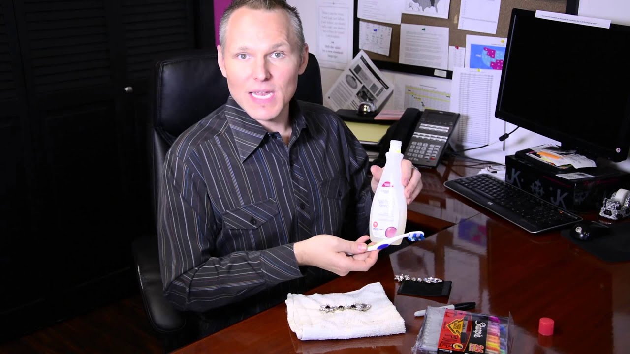 Just the Tip - How to Custom Dye Rhinestones / Crystals - YouTube