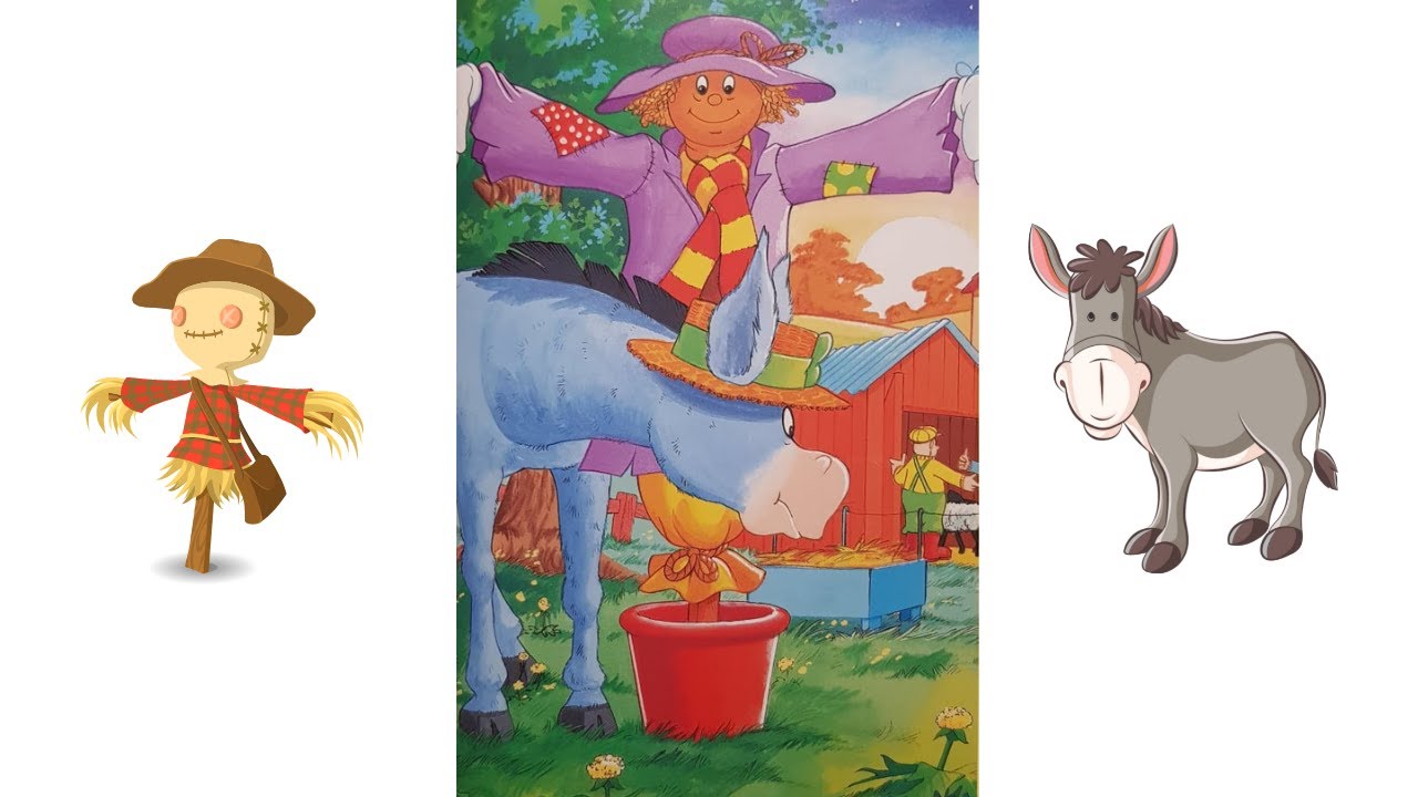 EARLY READERS- Scary Scarecrow. Read aloud children's story! - YouTube