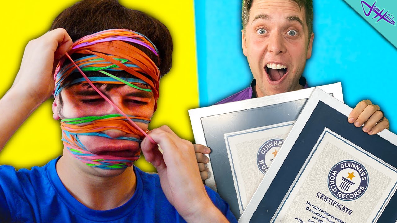 We Tried To Beat IMPOSSIBLE WORLD RECORDS! - YouTube