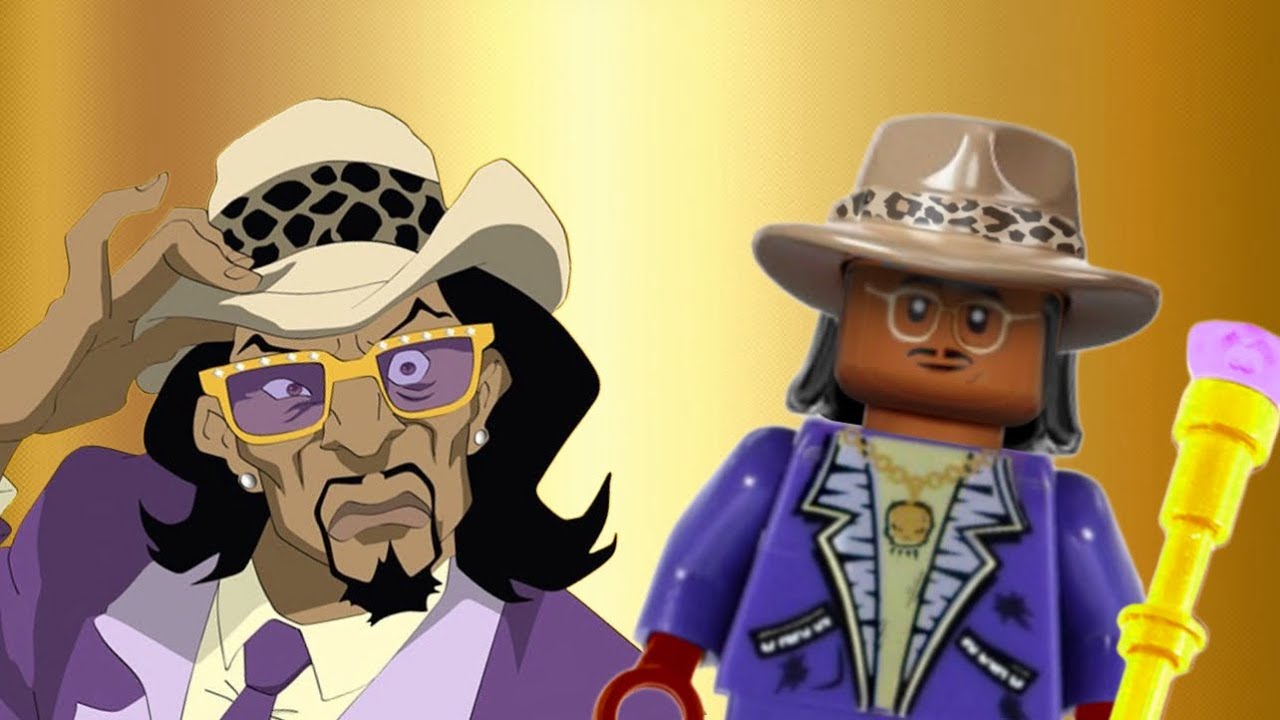 Pimp Named Slickback LEGO Minifig Tutorial - YouTube