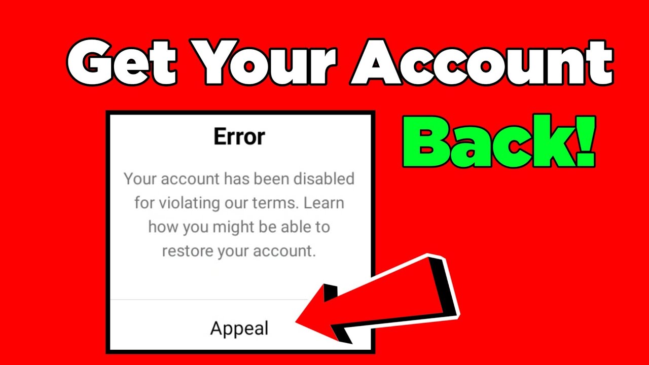 Your Account Has Been Disabled For Violating Our Terms How To your-account-has-been-disabled-for-violating-our-terms-how-to