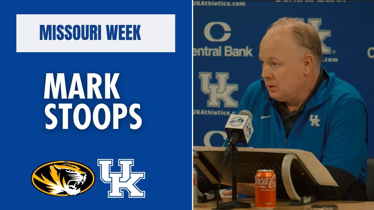 Mark Stoops recaps Georgia, previews Missouri - YouTube