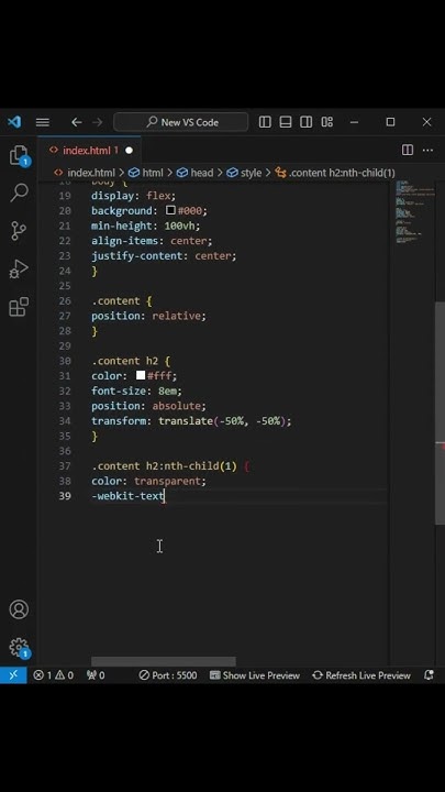 Wave Text | HTML CSS #umservicesofficial #javascript #coding #developer #programming - YouTube
