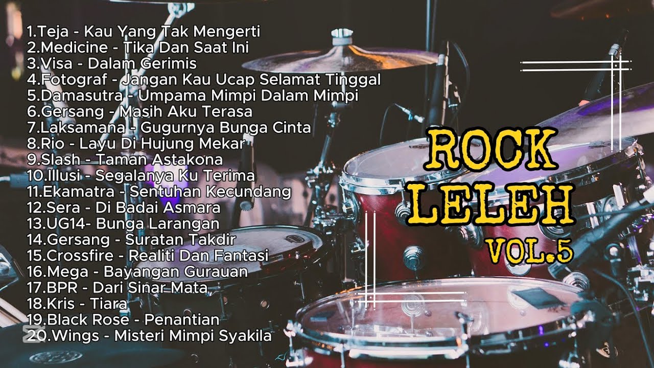 Lagu Jiwang Rock Leleh 20 (Vol 5) Rock Kapak 80an 90an - Wings Mega ...