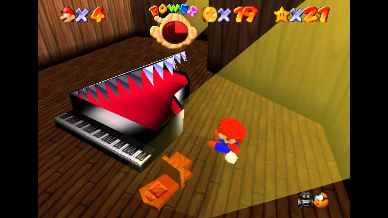 Super mario 64 - Haunted house [Reversed] - YouTube