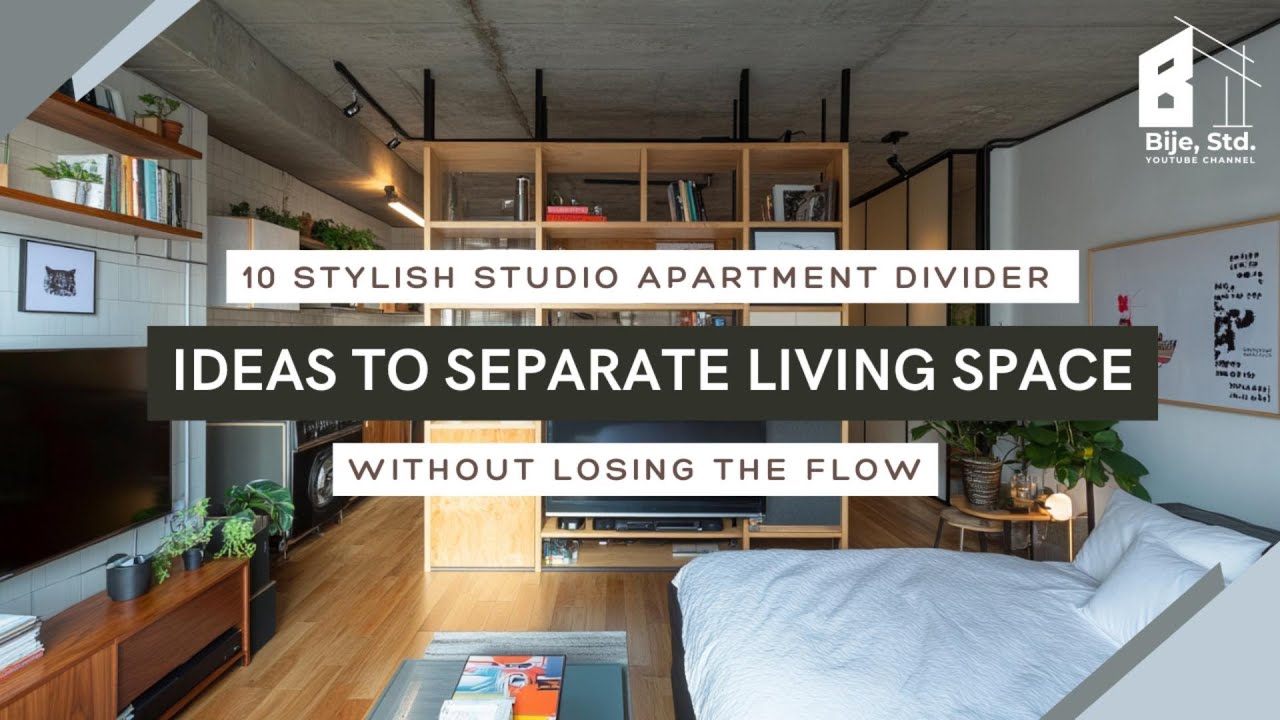 10 Stylish Studio Apartment Divider Ideas to Separate Living Spaces ...