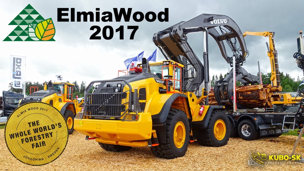 ELMIA WOOD 2017 | The world's largest forestry fair | My trip to Sweden ...