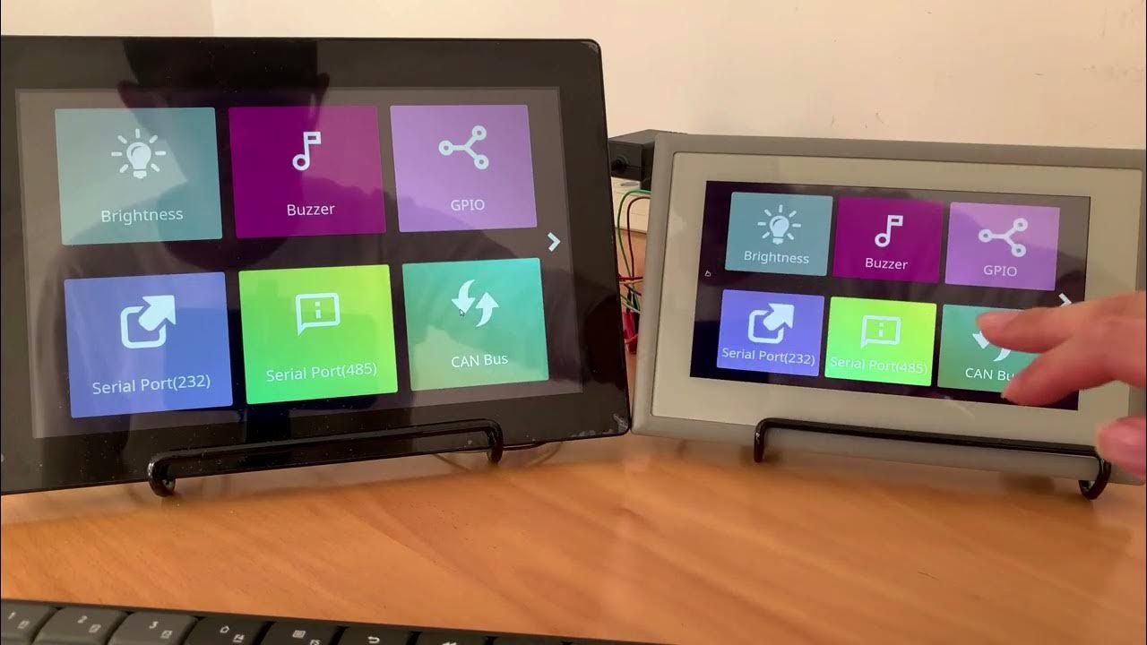 Serial Ports, CAN and Modbus | Chipsee Industrial Panel PC HMI - YouTube