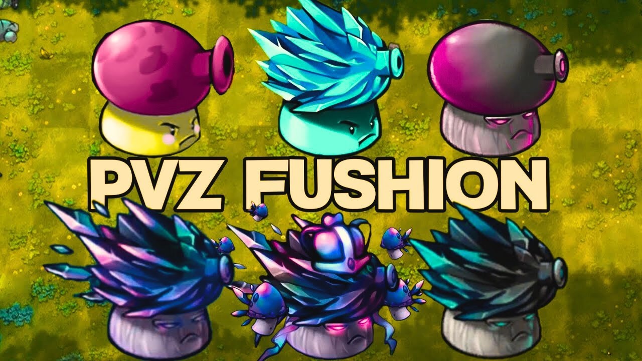Pvz Fusion Ultimate Super Mushrooms Challenge - YouTube