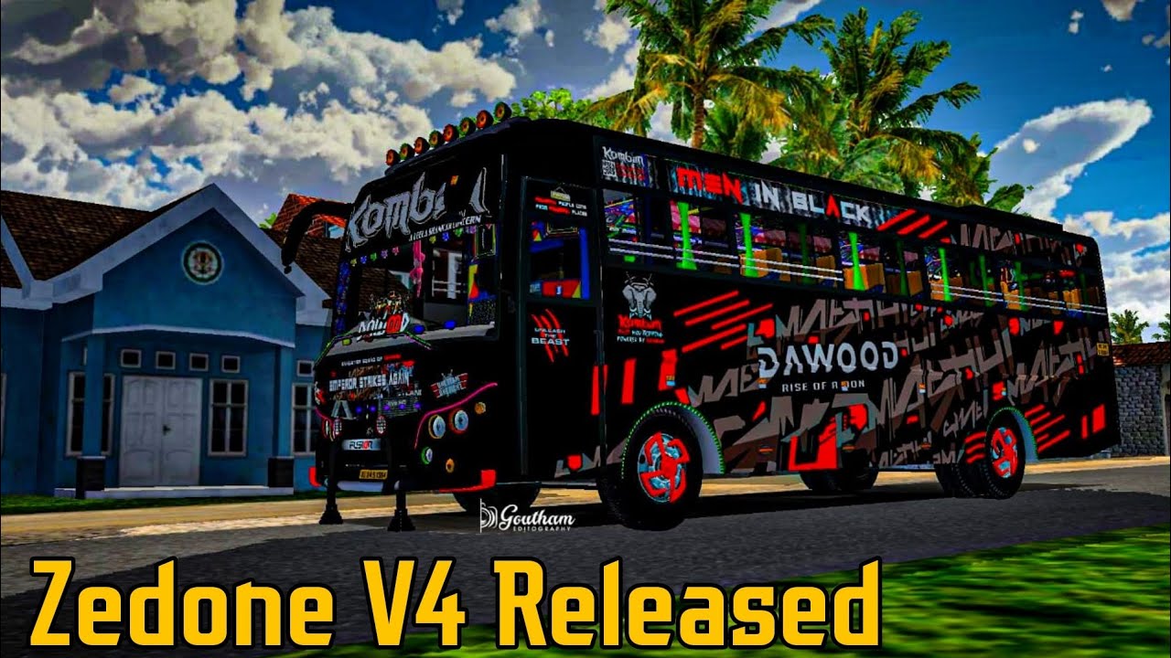 100K Special Zedone V4 released 😼🔥||Zedone mod released for bussid ||# ...