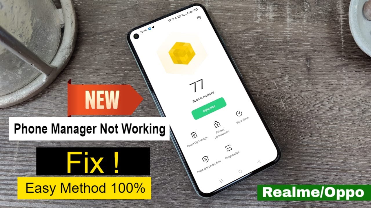 Enable App Service | OPPO Realme Phone Manager Not Working Problem ...