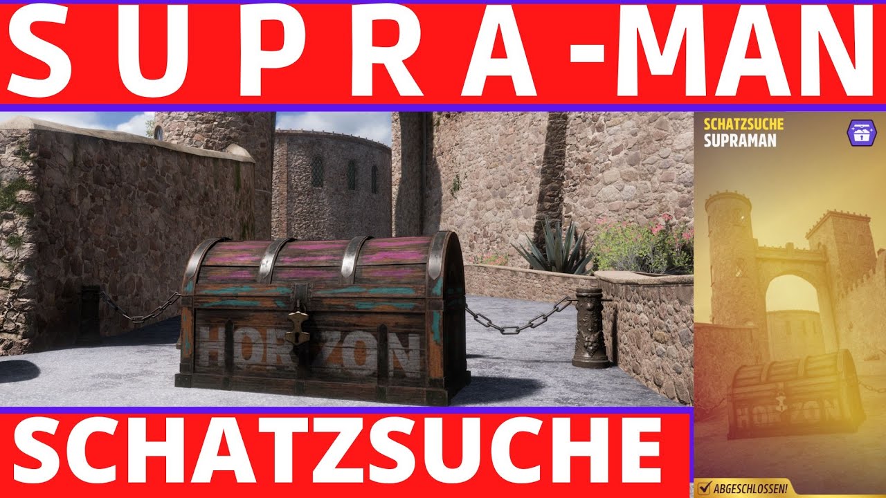 Forza Horizon 5 Schatzsuche SUPRAMAN / Treasure Hunt SUPRAMAN - YouTube