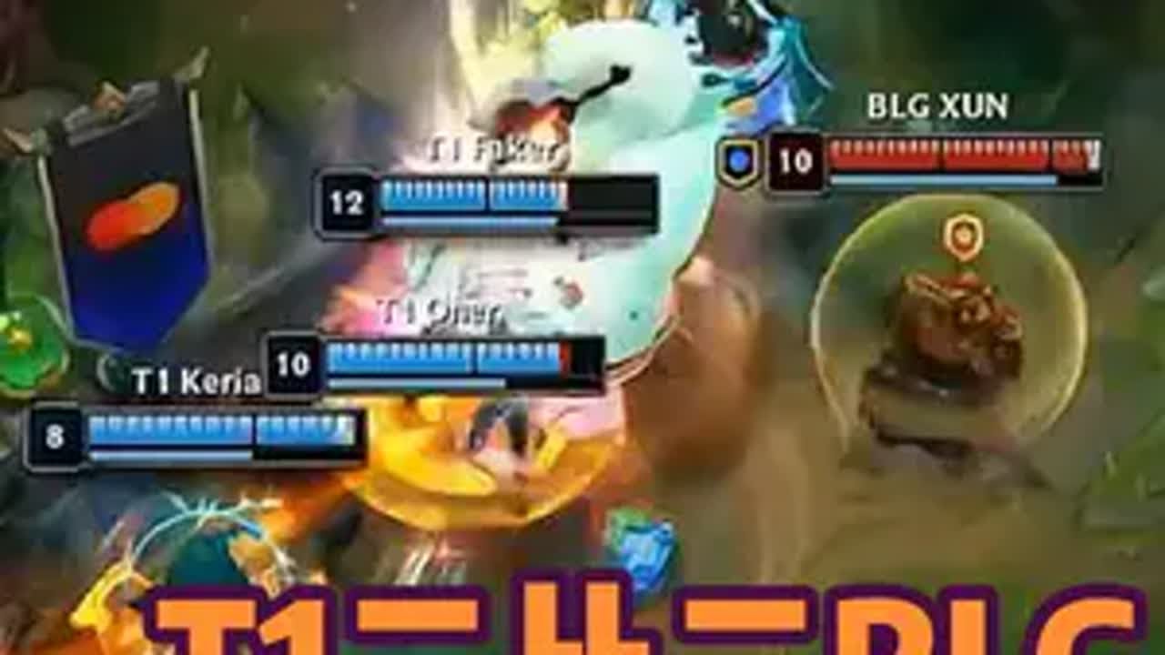 T1二比二BLG，faker绝境翻盘，ON气得UZI要开喷！ T1二比二BLG，绝境李相赫！blg对战t1 s14全球总决赛 faker UZI - YouTube
