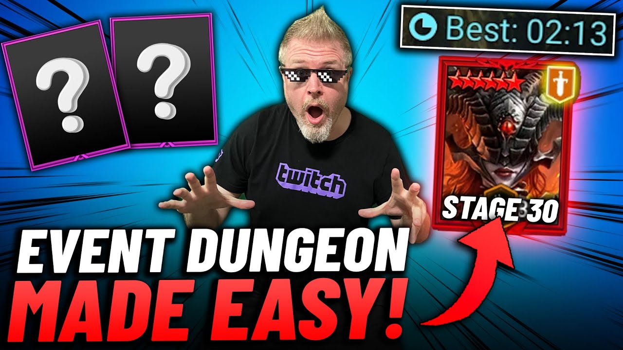 How To Push Further in the NEW EVENT DUNGEON! (Stage 30 Tips & Tricks ...