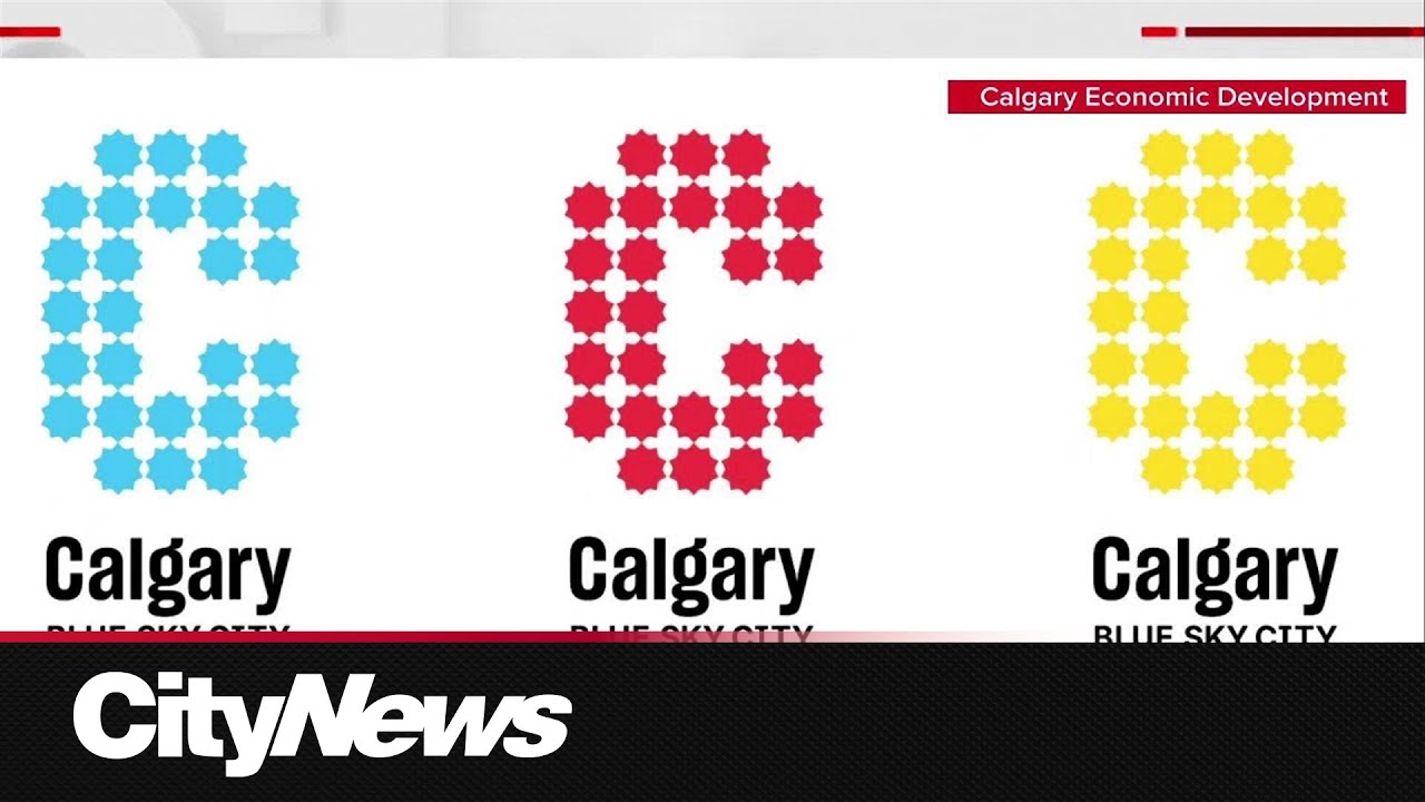 Calgary unveils 'Blue Sky City' logo - YouTube